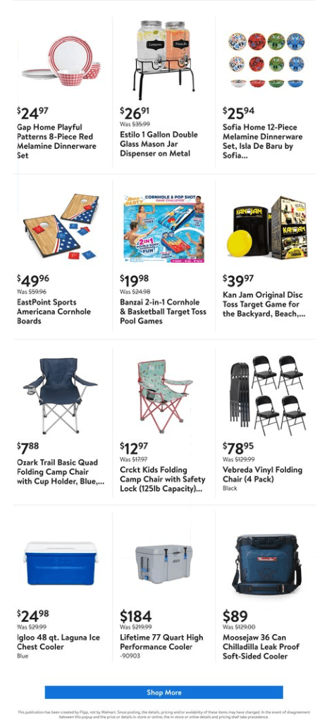 Walmart Weekly Ad July 05 – July 12, 2023