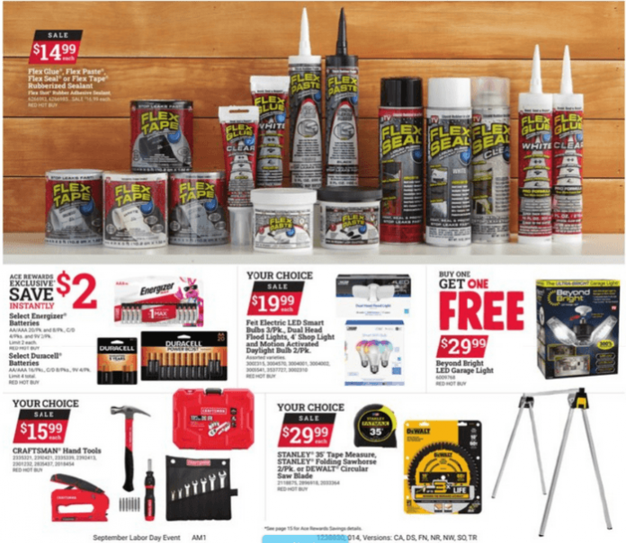 ACE Hardware Weekly Ad Aug 30 – Sep 11, 2023 ((Labor Day Promotion ...