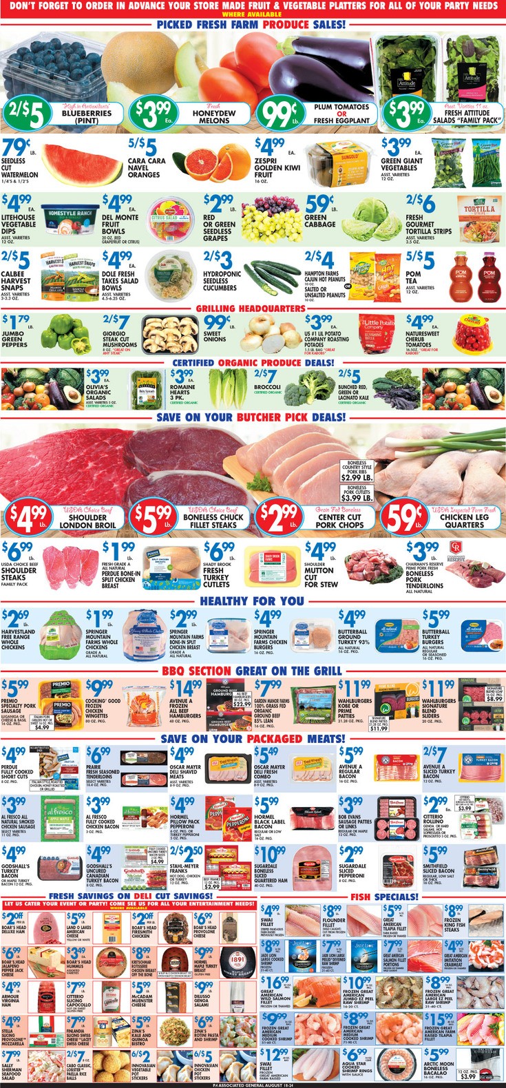 Associated Supermarkets Weekly Ad Aug 18 – Aug 24, 2023