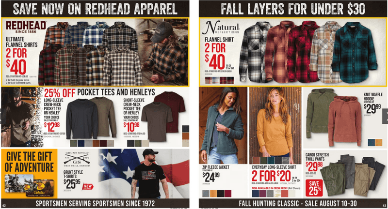 Bass Pro Shops Fall Hunting Classic Sale Aug 10 – Aug 30, 2023