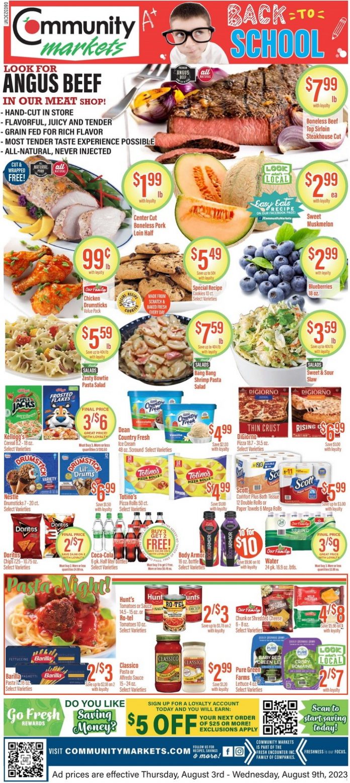 Community Markets Weekly Ad Aug 03 – Aug 09, 2023