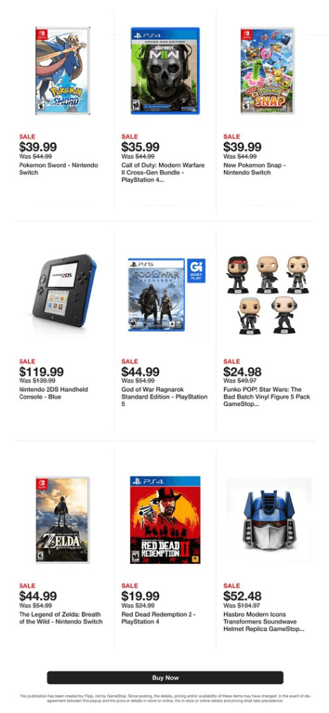 GameStop Weekly Ad Aug 08 – Aug 13, 2023