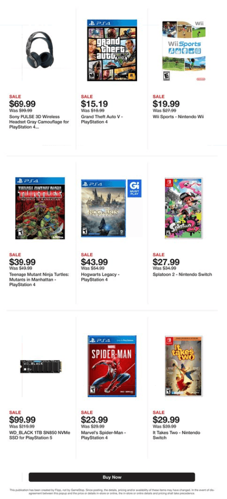 GameStop Weekly Ad Aug 08 – Aug 13, 2023