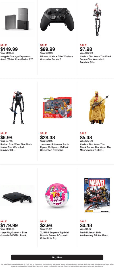 GameStop Weekly Ad Aug 28 – Sep 03, 2023