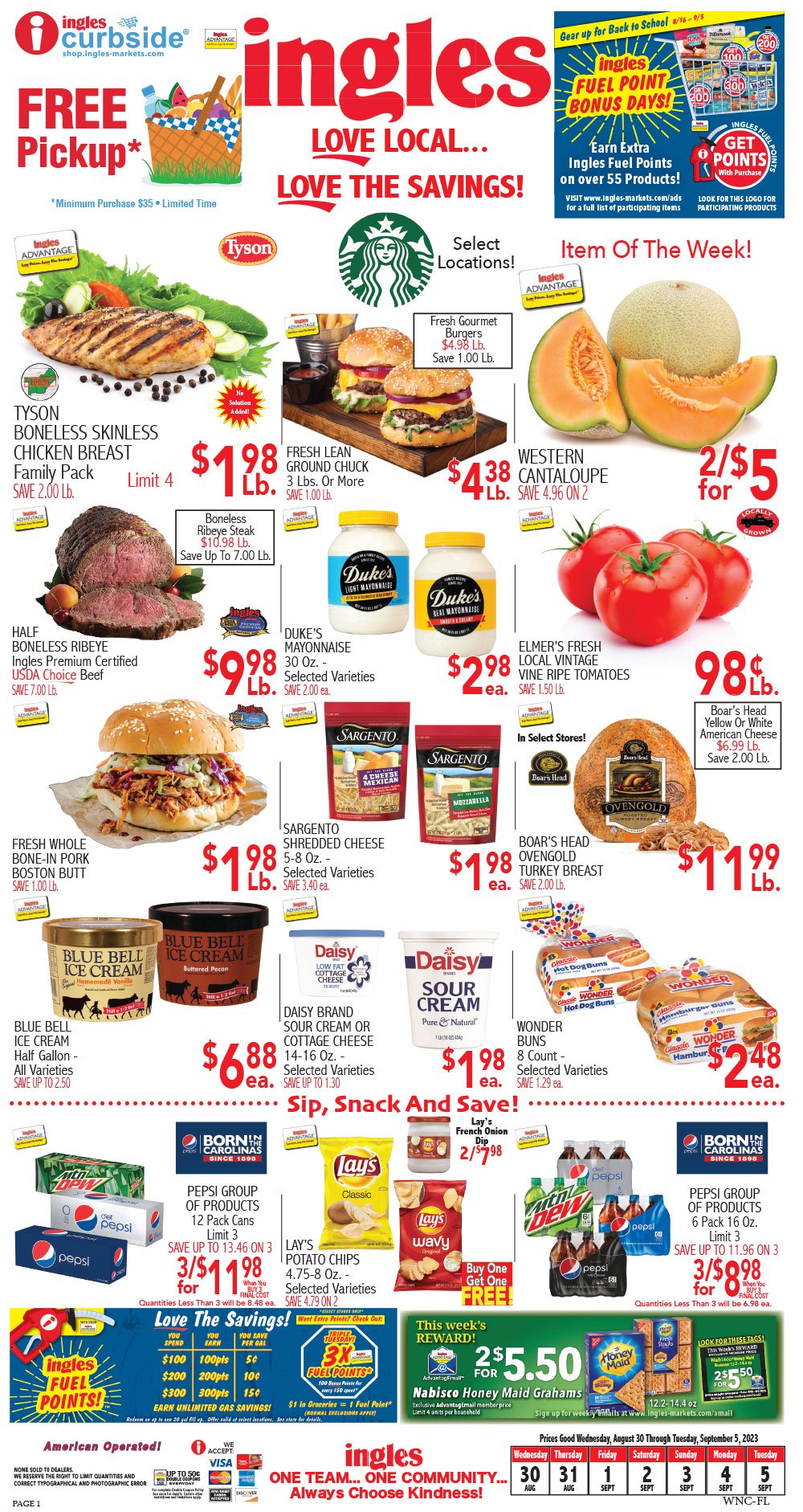 Ingles Weekly Ad Aug 30 – Sep 05, 2023