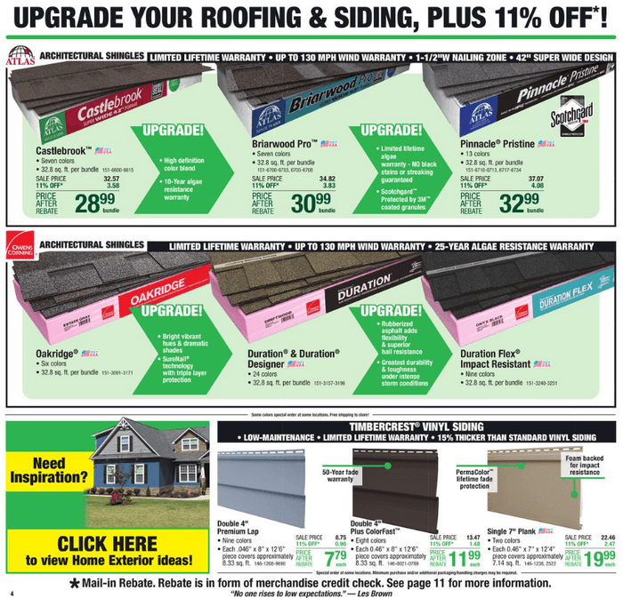 Menards Weekly Ad Aug 10 – Aug 20, 2023