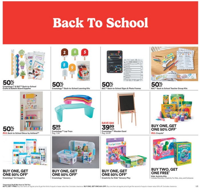 Michaels Weekly Sale Aug 13 – Aug 19, 2023