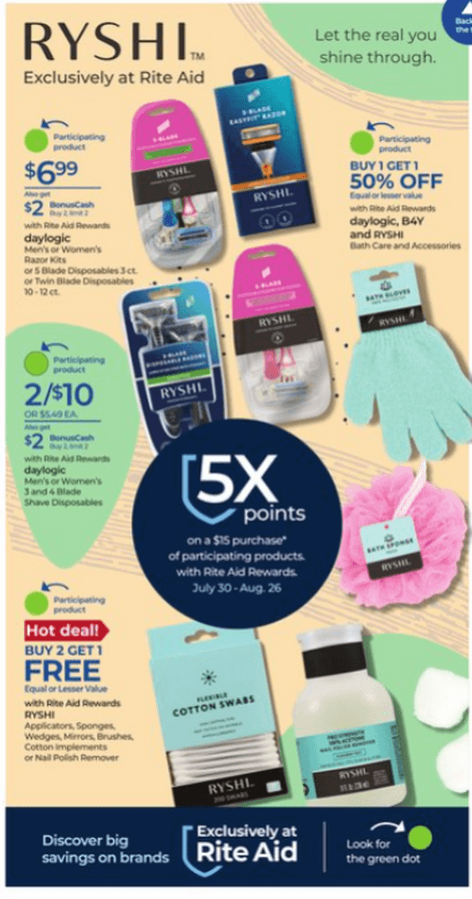 Rite Aid Weekly Ad Aug 20 – Aug 26, 2023