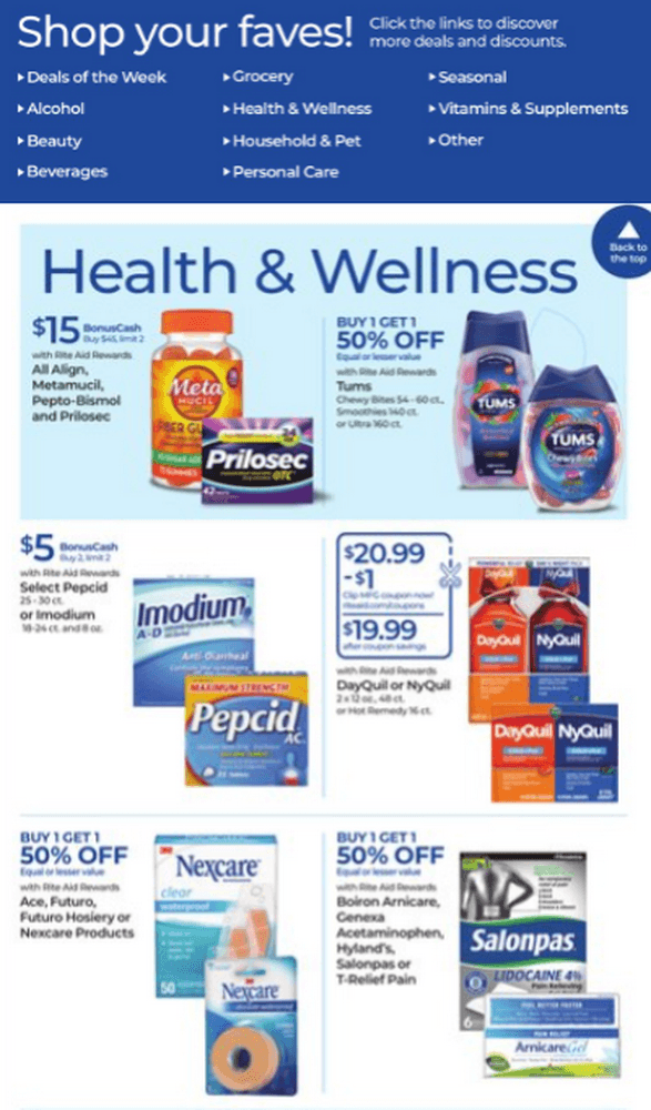 Rite Aid Weekly Ad Aug 20 – Aug 26, 2023
