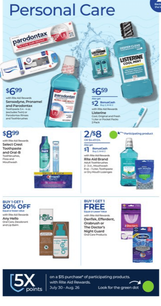 Rite Aid Weekly Ad Aug 20 – Aug 26, 2023
