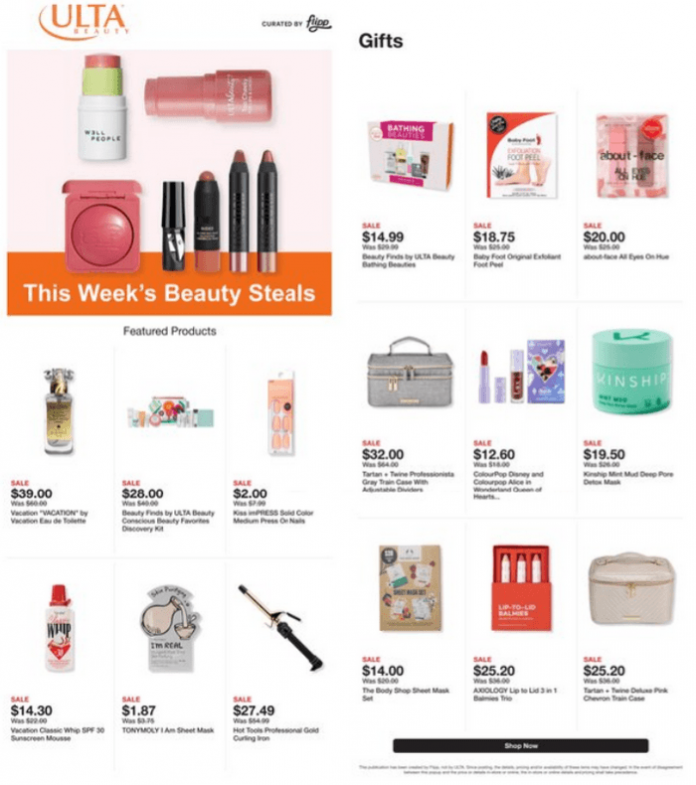 Ulta Beauty Weekly Ad Aug 14 – Aug 20, 2023