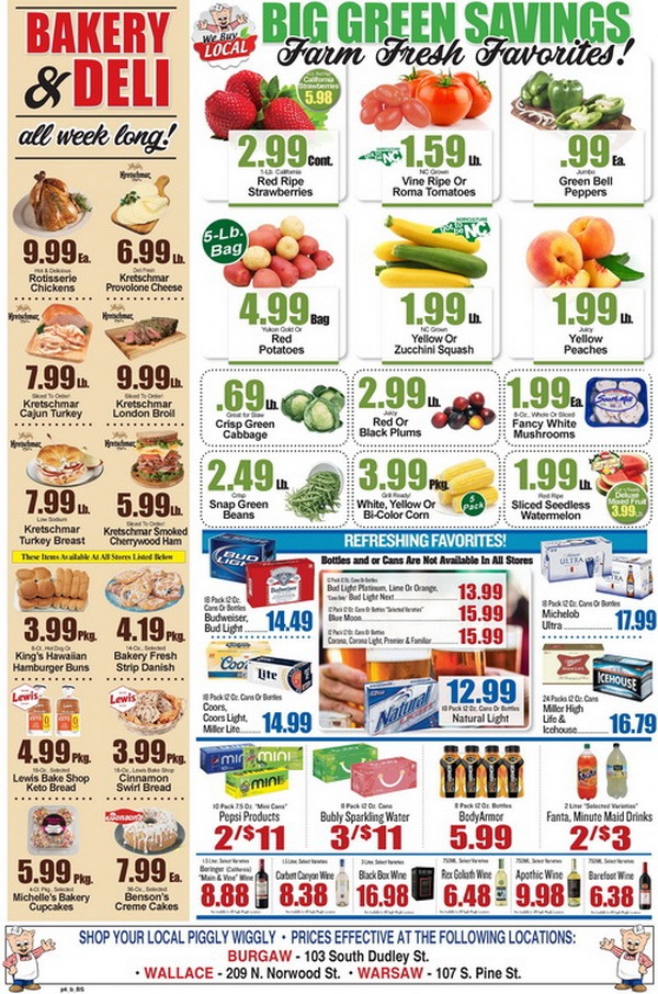 Piggly Wiggly Weekly Ad Aug 02 – Aug 08, 2023