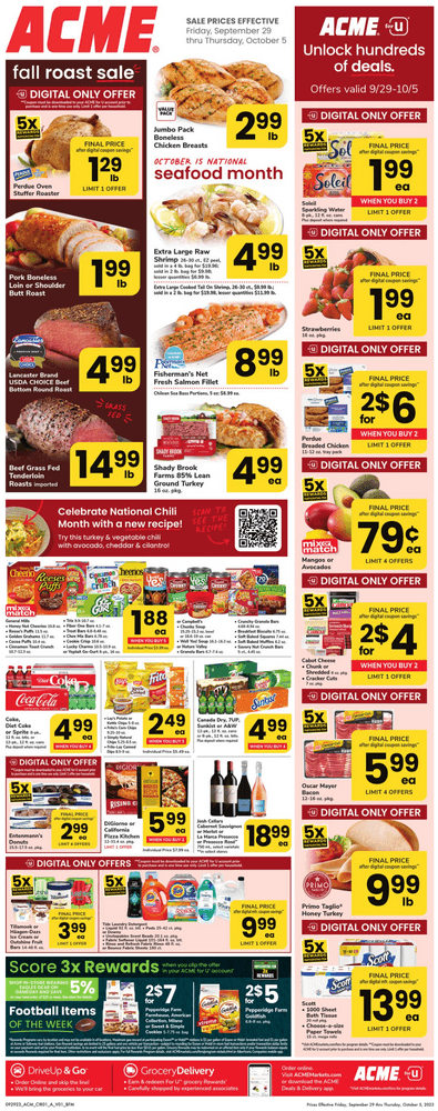 ACME Weekly Ad Sep 29 – Oct 05, 2023