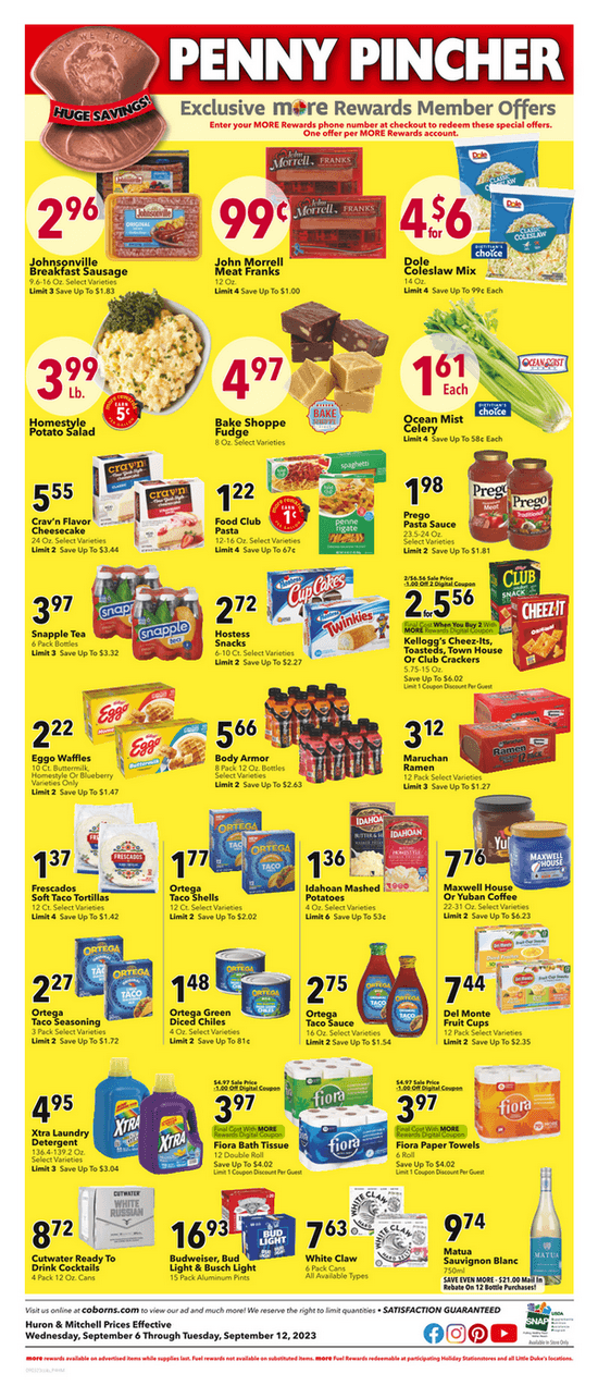 Coborn's Weekly Ad Sep 06 – Sep 12, 2023