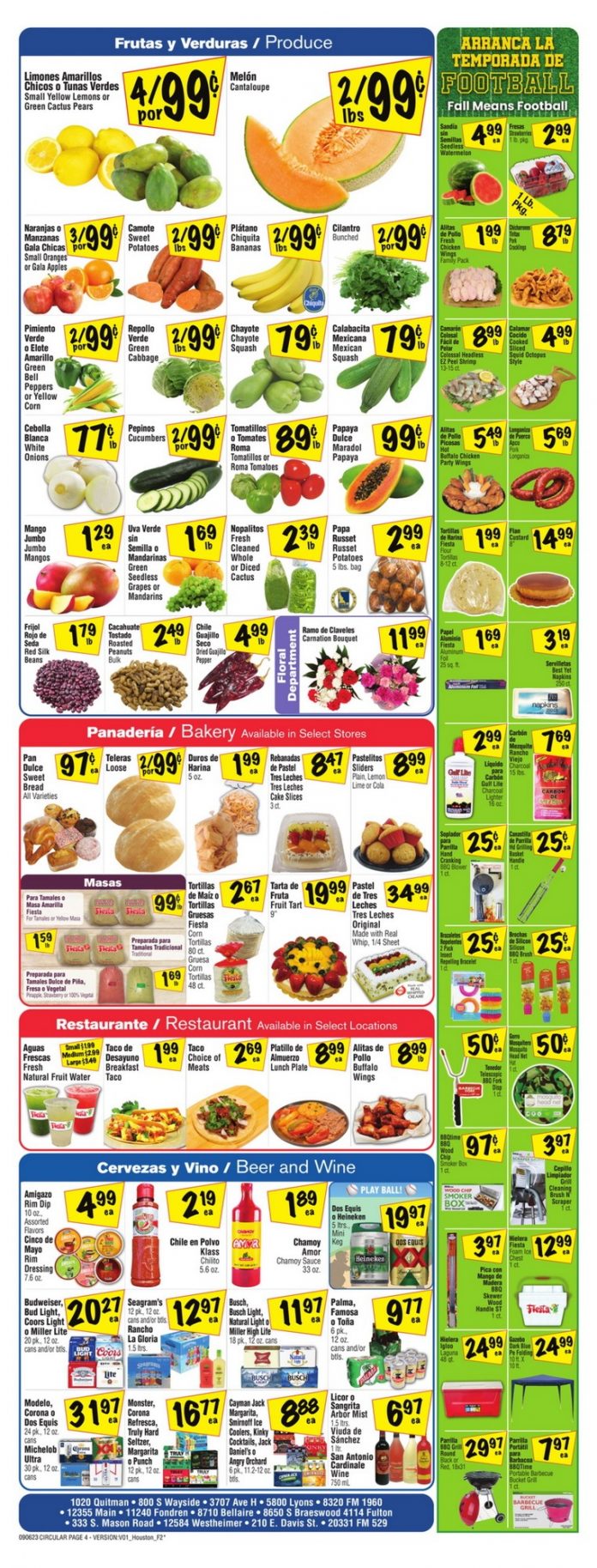 Fiesta Mart Weekly Ad Sep 06 – Sep 12, 2023