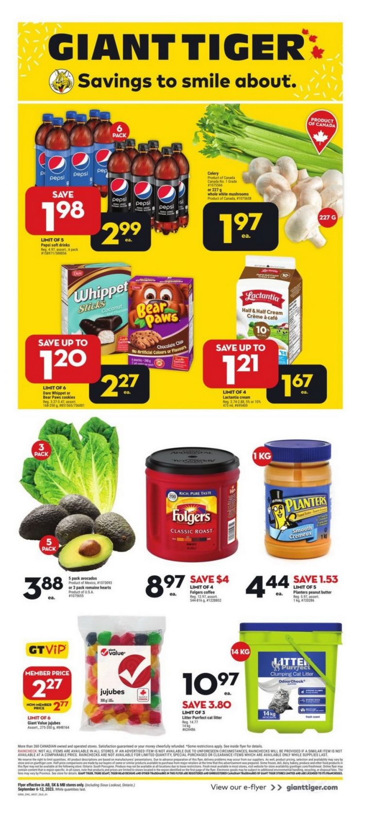 Giant Tiger Weekly Ad Sep 06 – Sep 12, 2023