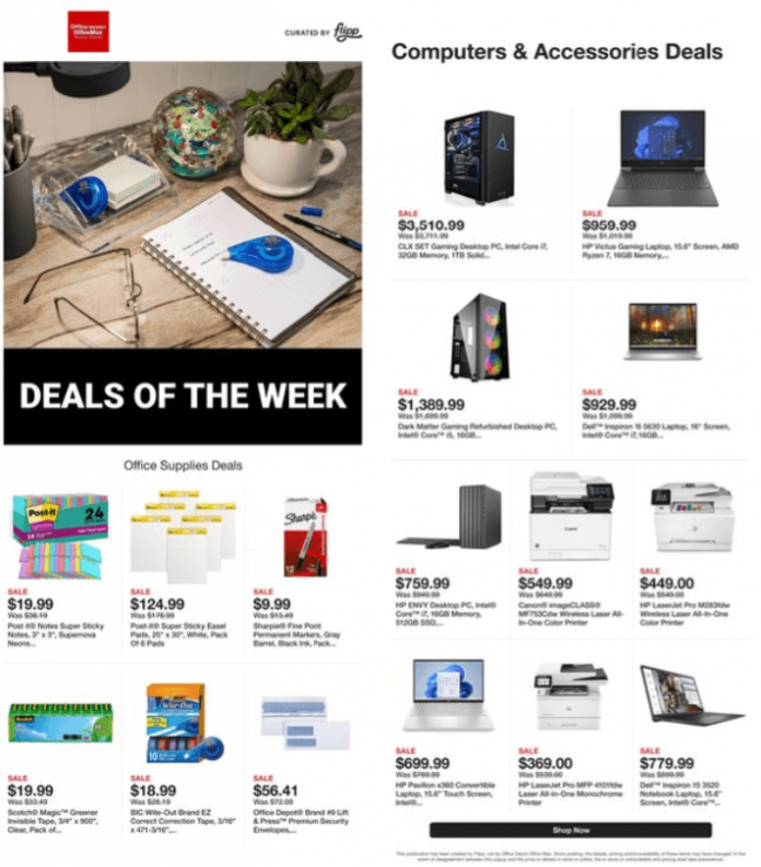 Office Depot Weekly Ad Sep 25 – Oct 01, 2023
