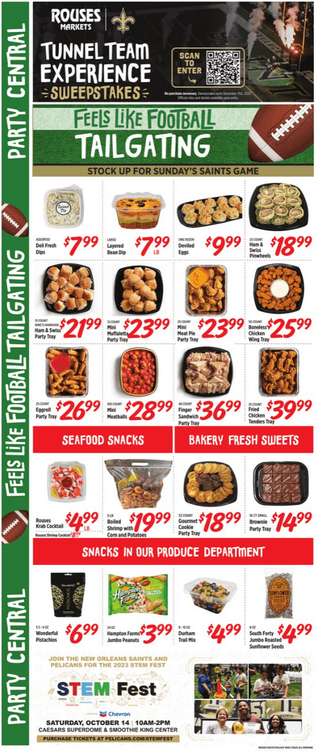 Rouses Weekly Ad Sep 27 – Oct 04, 2023 (Halloween Promotion Included)