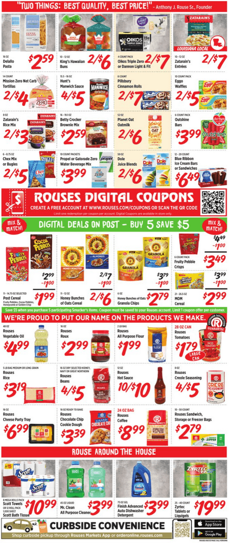 Rouses Weekly Ad Sep 27 – Oct 04, 2023 (Halloween Promotion Included)