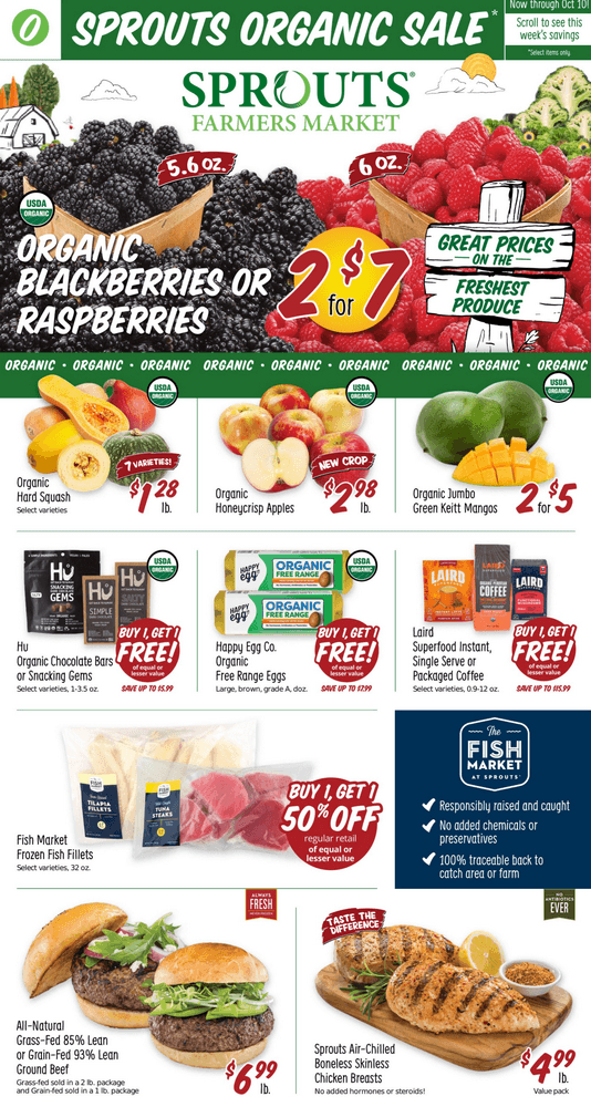 Sprouts Weekly Ad Sep 27 – Oct 03, 2023