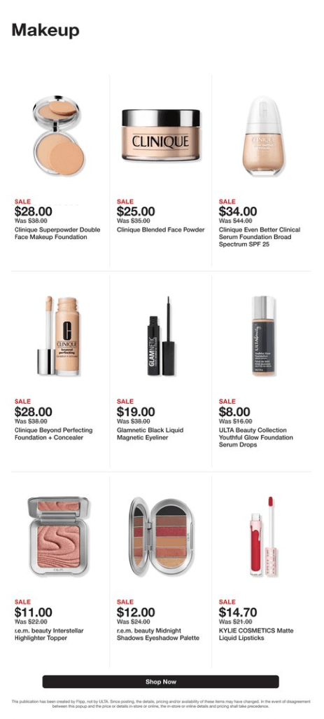 Ulta Beauty Weekly Ad Sep 18 – Sep 24, 2023