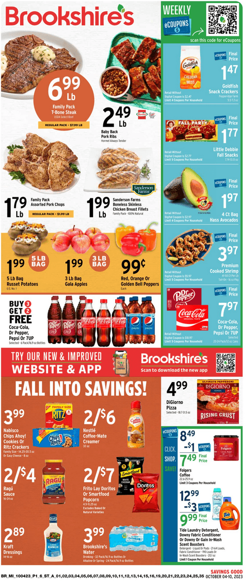 Brookshire's Weekly Ad Oct 04 – Oct 10, 2023