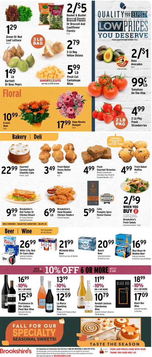 Brookshire's Weekly Ad Oct 04 – Oct 10, 2023