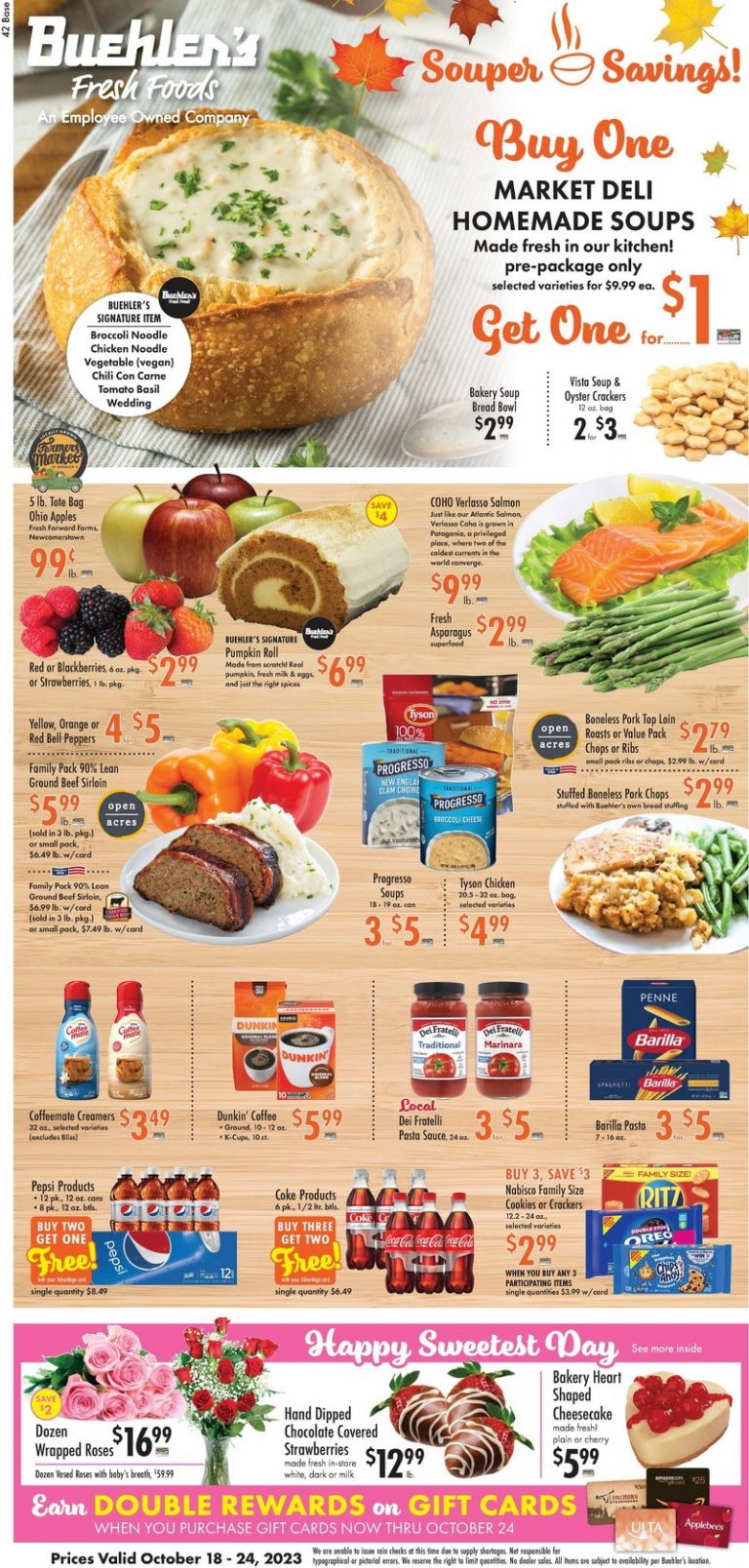Buehler's Weekly Ad Oct 18 – Oct 24, 2023