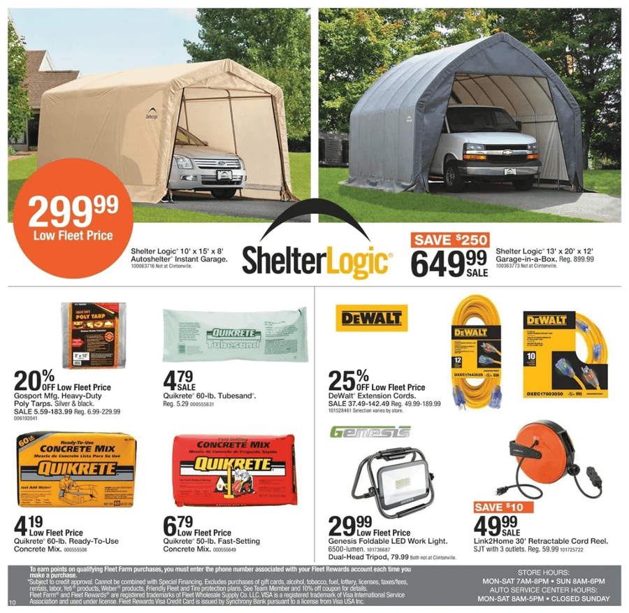 Fleet Farm Weekly Ad Oct 20 – Oct 28, 2023 (Black Friday Promotion ...