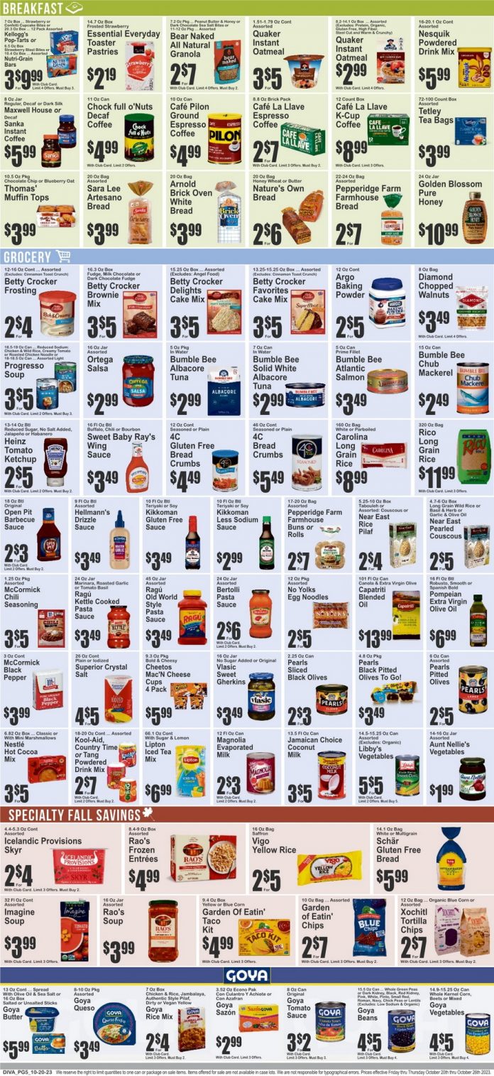 Key Food Weekly Ad Oct 27 – Nov 02, 2023 (Halloween Promotion Included)