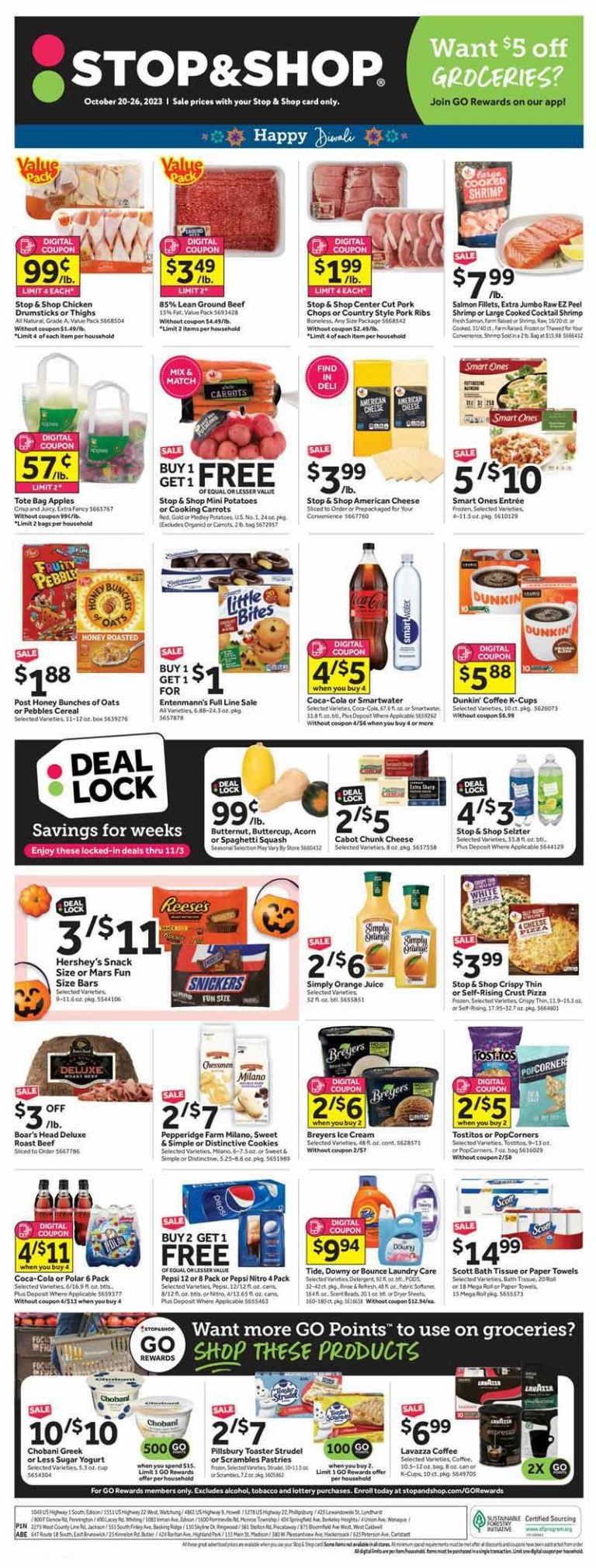 Stop & Shop Weekly Ad Oct 20 – Oct 26, 2023