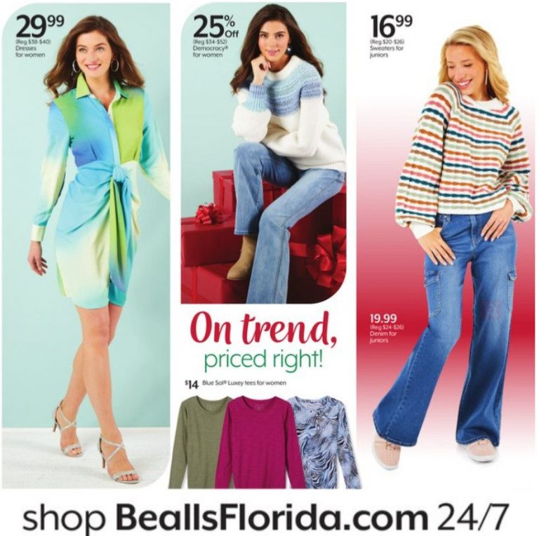 Bealls Weekly Ad Nov 29 – Dec 05, 2023