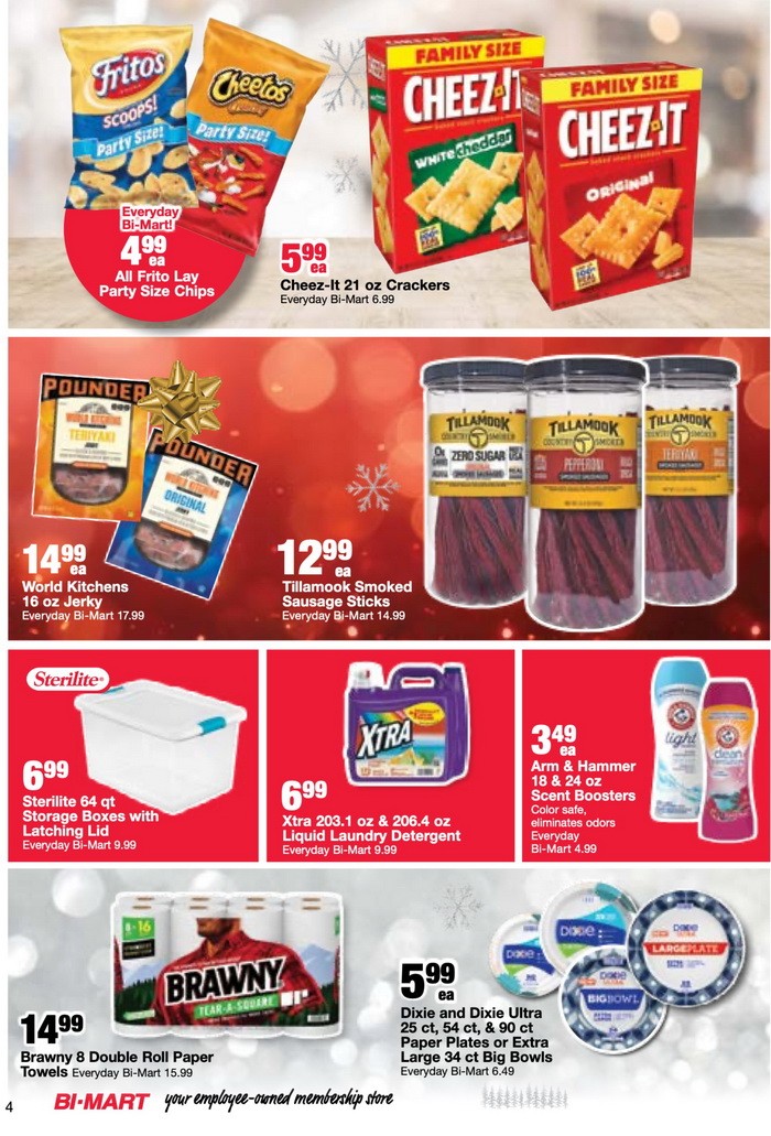 Bi-Mart Weekly Ad Nov 28 – Dec 12, 2023