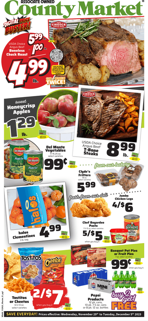County Market Weekly Ad Nov 29 – Dec 05, 2023