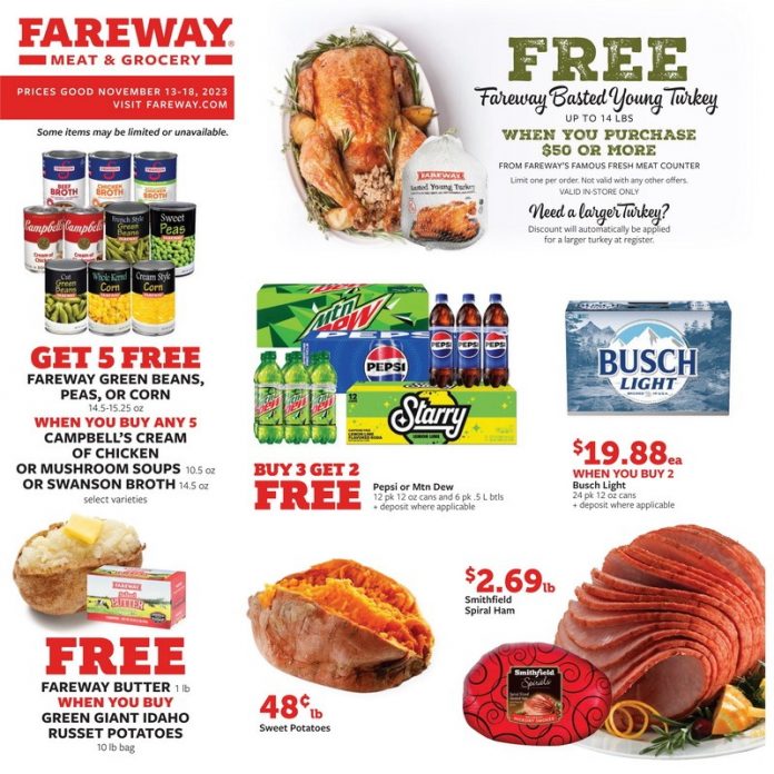 Fareway Weekly Ad Nov 13 – Nov 18, 2023