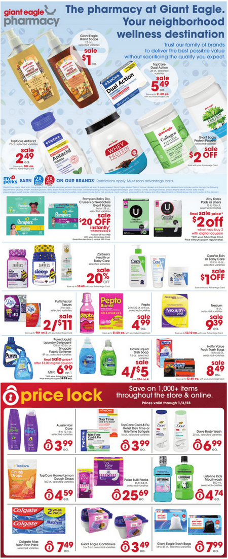Giant Eagle Weekly Ad Nov 16 – Nov 23, 2023 (Thanksgiving Promotion ...
