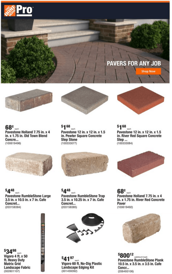 Home Depot Pro Weekly Ad Nov 27 – Dec 04, 2023