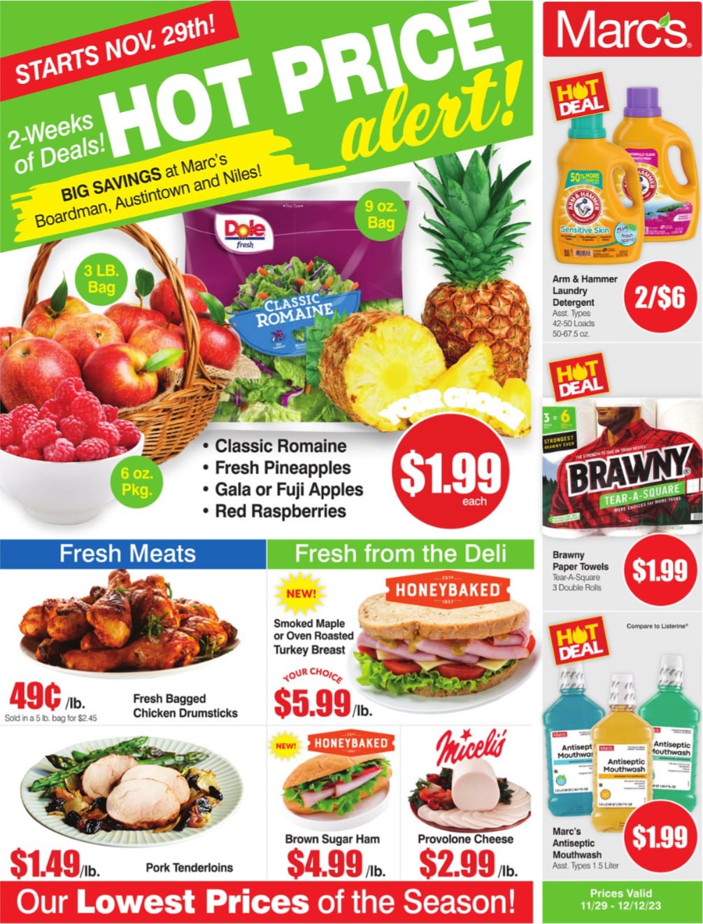 Marc's Weekly Ad Nov 29 – Dec 05, 2023