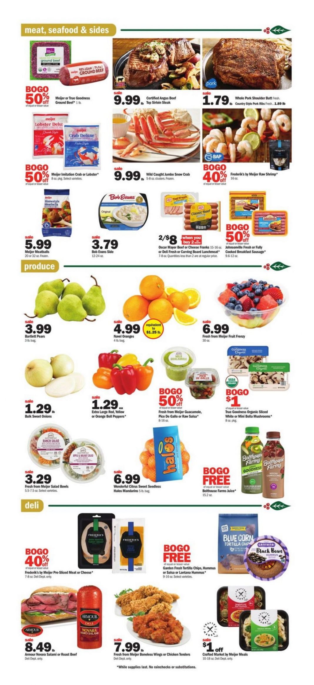 Meijer Weekly Ad Nov 05 – Nov 11, 2023