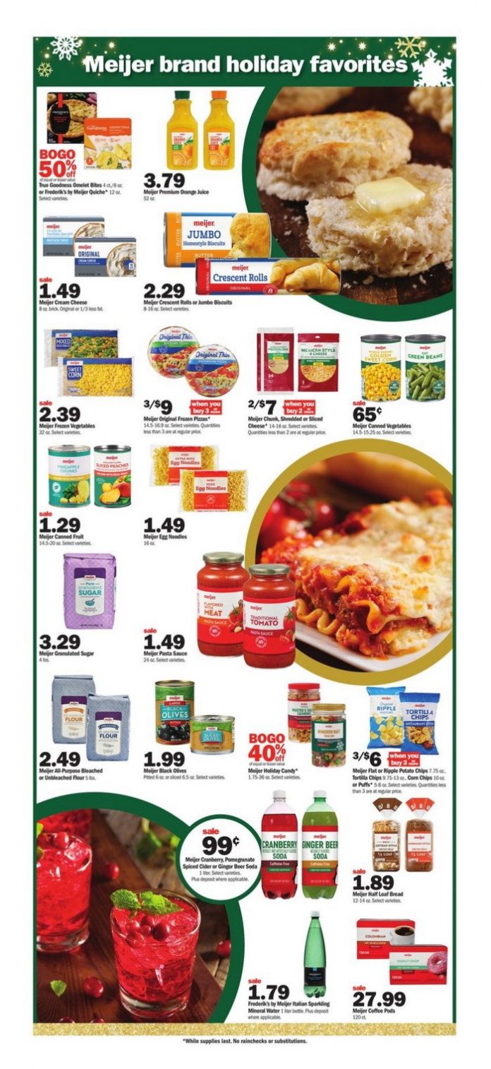 Meijer Weekly Ad Nov 26 – Dec 02, 2023