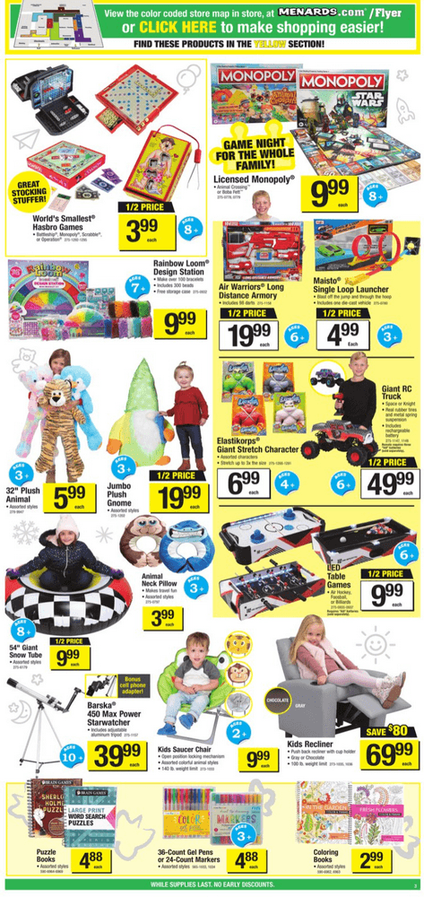Menards Black Friday Ad Nov 24 – Nov 26, 202