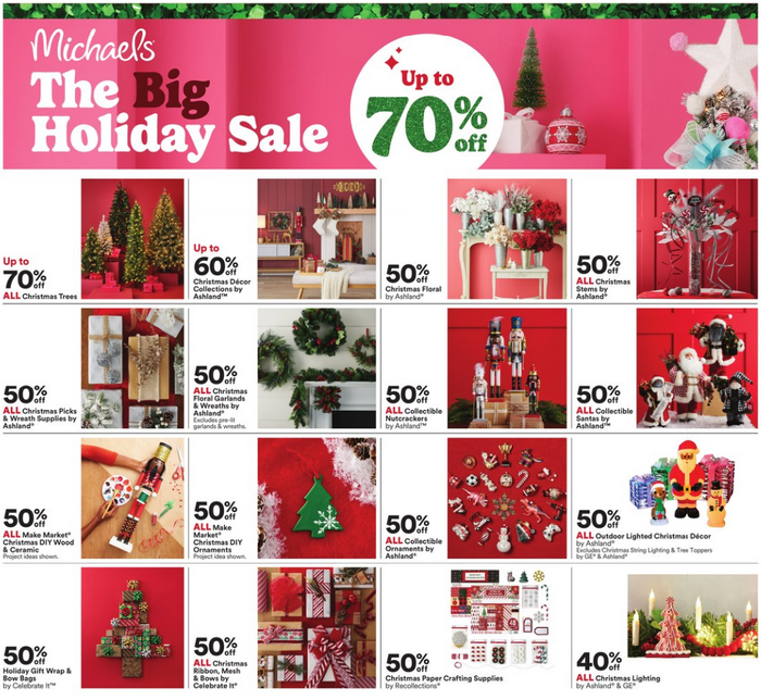 Michaels Weekly Ad Nov 27 – Dec 02, 2023