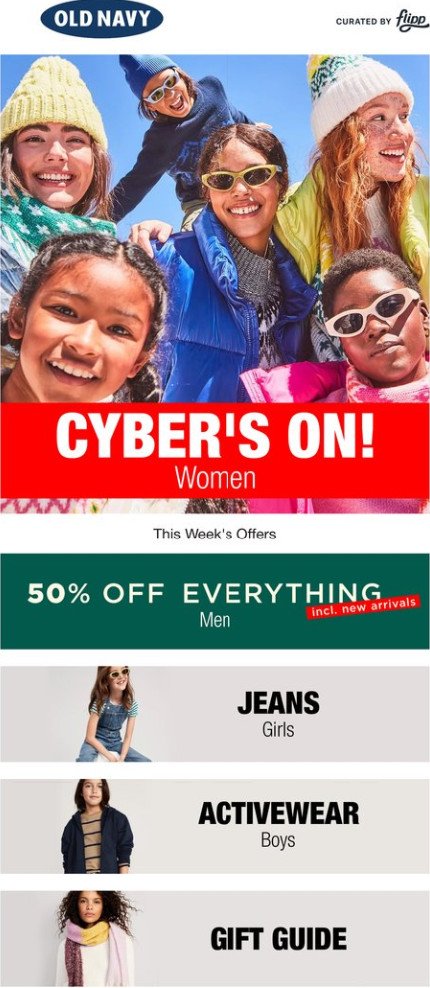 Old Navy Weekly Ad Nov 27 – Dec 03, 2023