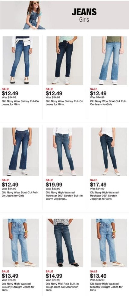 Old Navy Weekly Ad Nov 27 – Dec 03, 2023