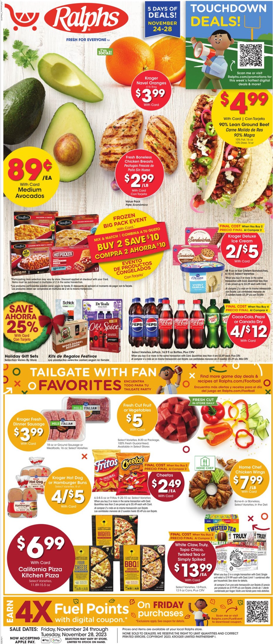 Ralphs Weekly Ad Nov 24 – Nov 28, 2023
