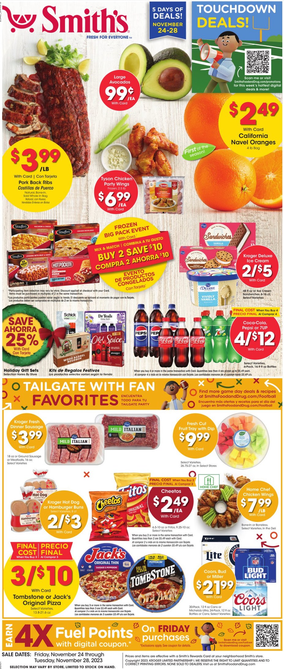 Smith's Food and Drug Weekly Ad Nov 24 – Nov 28, 2023