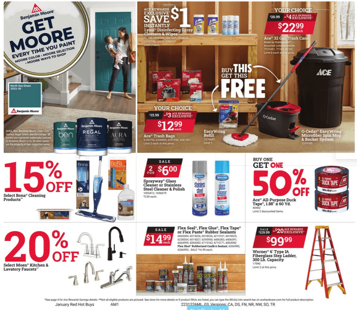 ACE Hardware Monthly Ad Dec 26, 2023 – Jan 31, 2024