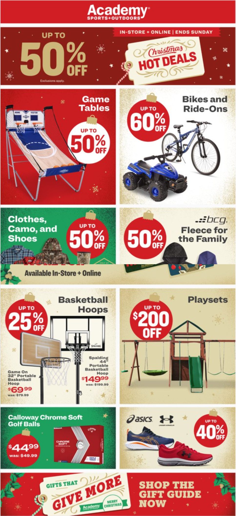 Academy Sports + Outdoors Three-Day Ad Dec 14 – Dec 17, 2023 (Christmas ...