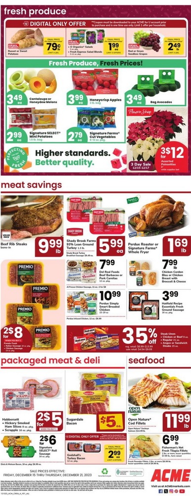 Acme Weekly Ad Dec 15 – Dec 21, 2023