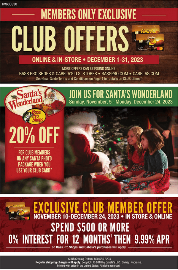 Bass Pro Shops Monthly Ad Dec 01 – Dec 31, 2023